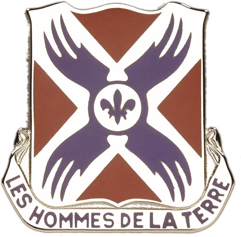 US Army 877th Engineer Battalion Unit Crest - Saunders Military Insignia