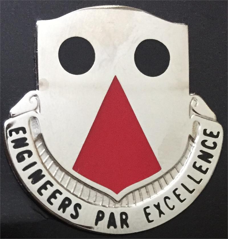 US Army 980th Engineer Battalion Unit Crest - Saunders Military Insignia