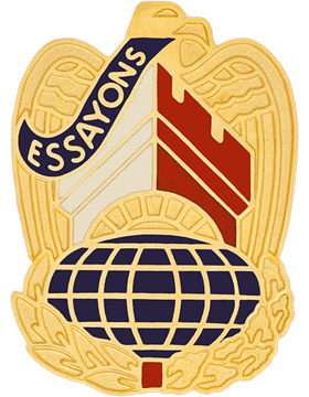 US Army Corps Of Engineers Command Unit Crest Right Facing - Saunders ...