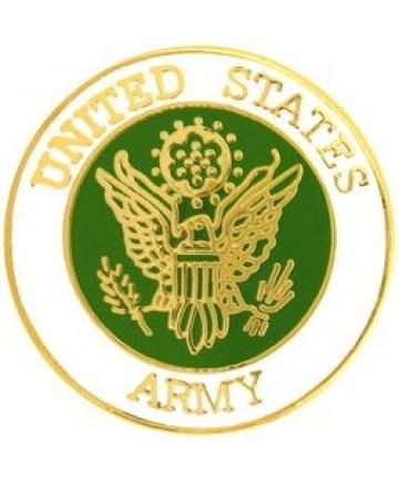 US Army Emblem Lapel Pin 1.5 Inch Metal Logo – Saunders Military Insignia
