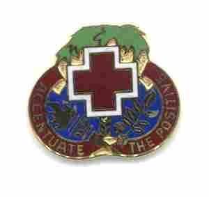 US Army MEDDAC Fort Jackson Unit Crest - Saunders Military Insignia