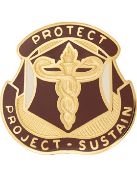 US Army Medical Research and Materiel Command Unit Crest - Saunders ...