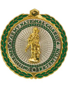 Gold Minuteman Senior Badge National Guard Recruiters – Saunders ...