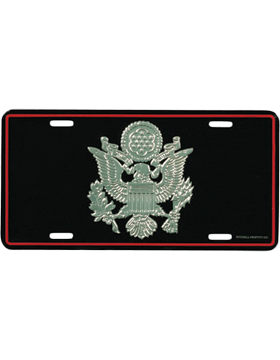 US Army Officer Rank License Plate - Saunders Military Insignia