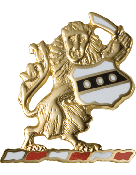 Pennsylvania National Guard US Army Unit Crest with Dual Post Pins and ...