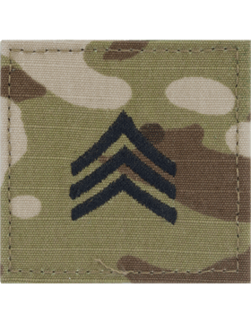 US Army Sergeant E-5 Multicam Rank Insignia - Saunders Military Insignia