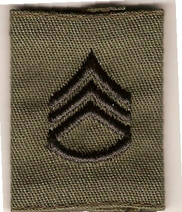 Insignia de rango de sargento mayor del ejército de EE. UU. Gortex ...