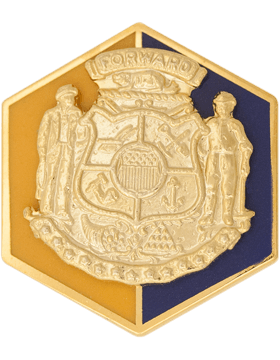 US ARMY Wisconsin State Headquarters National Guard Unit Crest ...